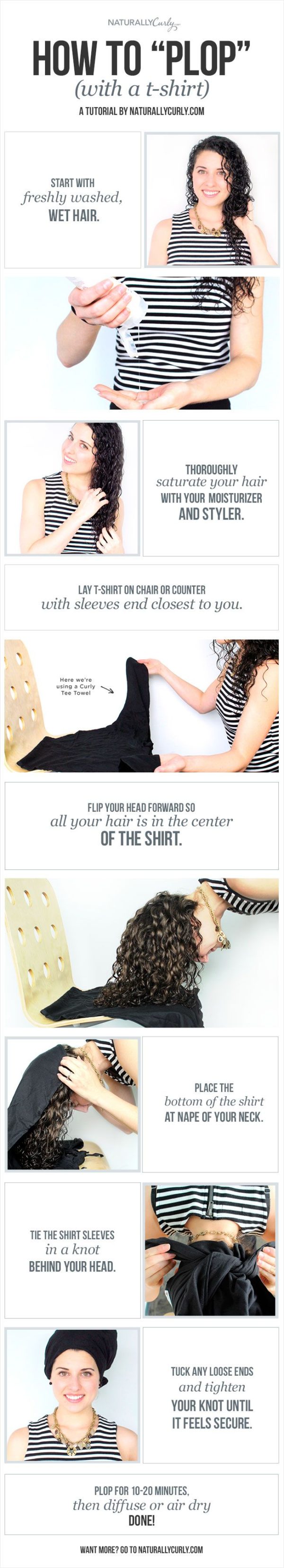 Curly Hair Series: Plopping – The Ultimate Guide – Suit Your Look