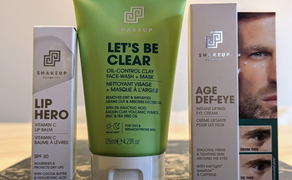 New Shakeup Cosmetics Skincare For Men – Eye Cream, Lip Balm & Face ...